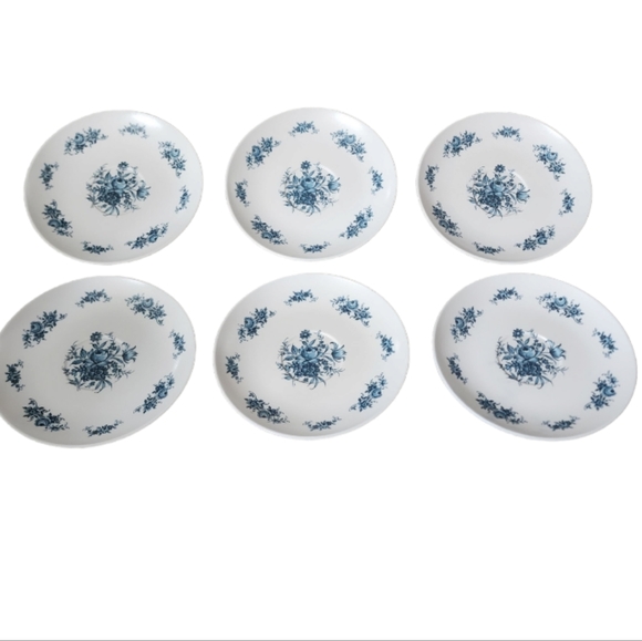 Melmac Malibu Ware | Dining | Melmac Malibu Ware Blue Floral Vintage ...